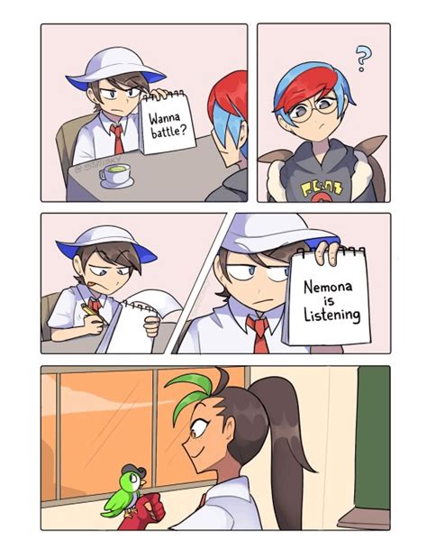 Nemona The Spy R Pokemonscarletviolet