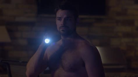 Auscaps Jesse Hutch Shirtless In Pretty Little Stalker