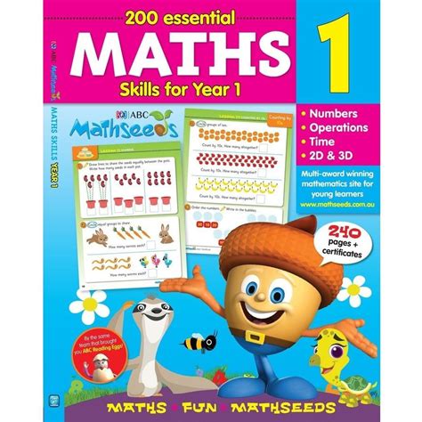 Abc Mathseeds Maths Skills For Year 1 Big W