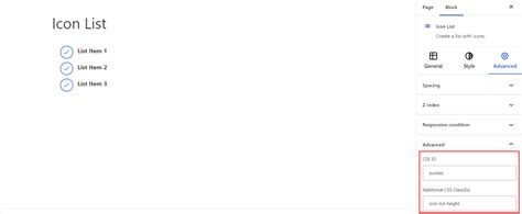 Icon List Gutenberg Blocks By Blockart