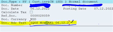 solved fi document header text sap community