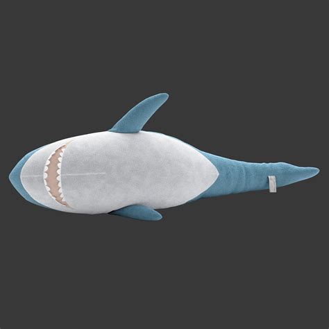 Toy Shark Ikea Blahaj Stuffed 3d Model Cgtrader