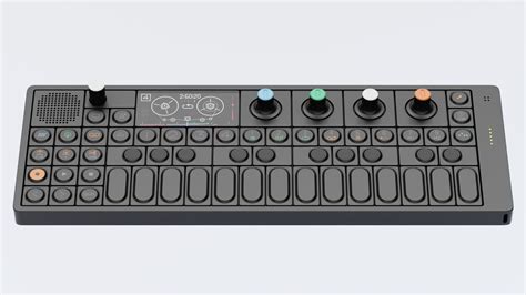 Teenage Engineering Op 1 Portable Synthesizer Cgtrader