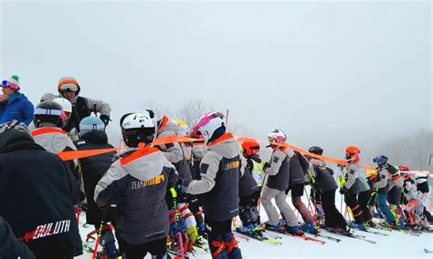 St Olaf Alpine Skiing Bluebird Day At Loveland And A Great Start To