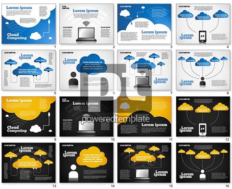 cloud distributed computing diagram distributed computing powerpoint