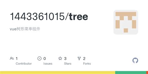 GitHub tree vue树形菜单组件