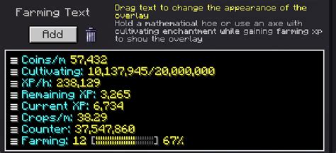 Farming Level Not Showing Rhypixel