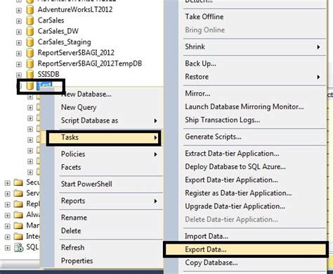 Microsoft Business Intelligence Importing Ms Access Data Into The Sql Server Table