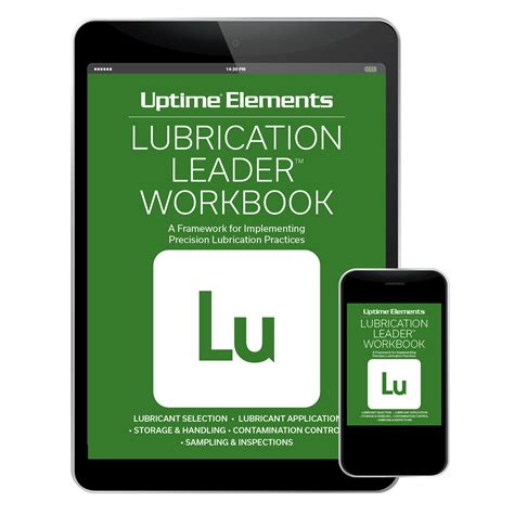 Uptime Element Lubrication Leader Workbook E Book Reliability Marketplace