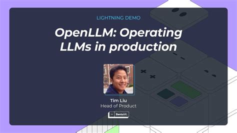 openllm operating llms in production youtube
