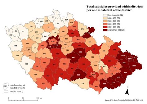Regional Differences In The Subsidies Provided In The Czech Republic Download Scientific