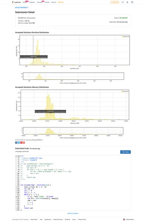 Leetcode 561array Partition I By I Caught A Code I Caught A Code Medium