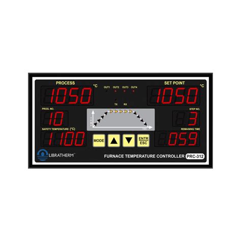 Advanced Ramp Soak Pid Temperature Controller Prc 312 Libratherm Instruments