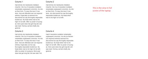 Twitter Bootstrap Clearfix Does Not Work In The Large View Stack Overflow