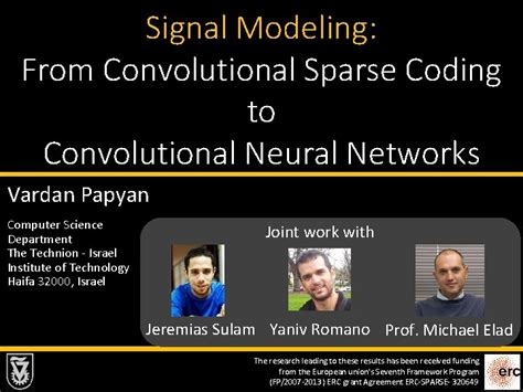 Signal Modeling From Convolutional Sparse Coding To Convolutional