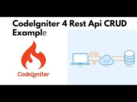 CodeIgniter Crud Rest Api In One Video YouTube