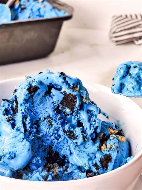 Creating Colorful Treats A Cookie Monster Ice Cream Recipe Tamara