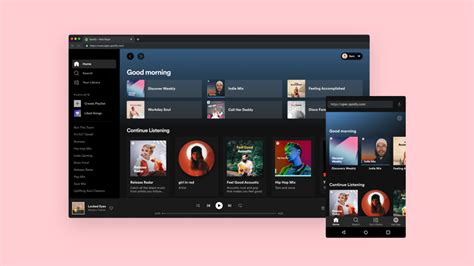 from web page to web player how spotify designed a new homepage