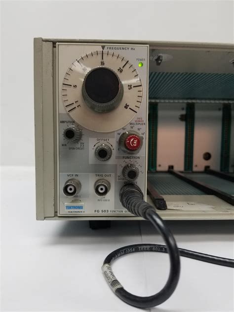 Tektronix Fg 503 3 Mhz Function Generator Modular Test Platforms Bmi Surplus