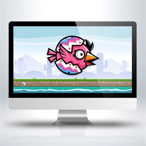 Easter Egg Flappy Bird For Game Devs On Behance Game Assets Flappy