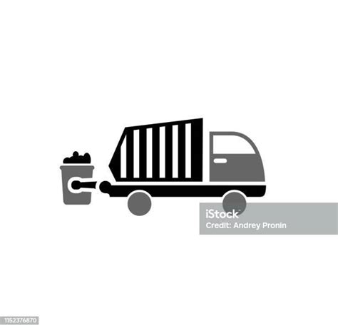 그래픽 및 웹 디자인에 대 한 배경에서 쓰레기 관련 아이콘입니다 간단한 그림 웹 사이트 버튼 또는 모바일 앱에 대 한 인터넷 개념 기호입니다 재활용에 대한 스톡 벡터 아트