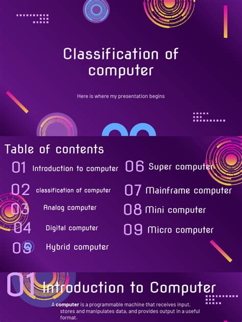 Computer Classification Pdf Pdf
