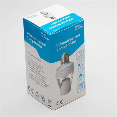 Motion Sensor Light Socket E27 Plug Socket Control Lankagadgetshome