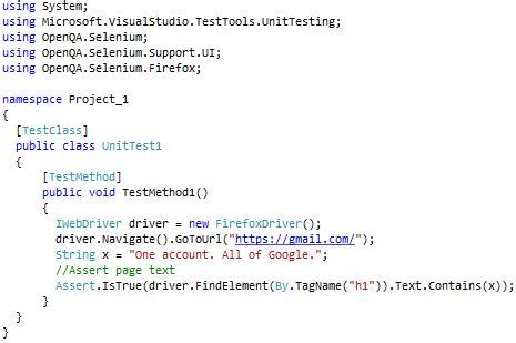 Selenium Tutorials Selenium WebDriver Tutorials For Beginners Assert IsTrue Examples