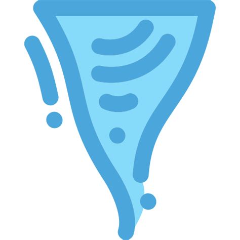 Tornado Generic Blue Icon
