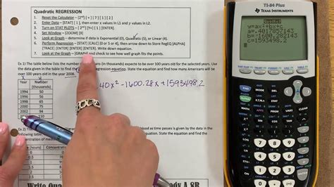 Quadratic Regression Youtube