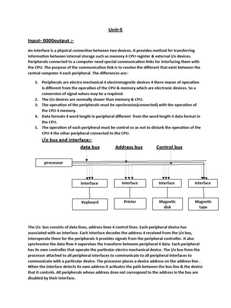 chapter 05 pdf input output central processing unit
