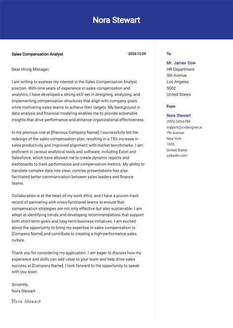 27 Sales Forecasting Analyst Cover Letter Examples And Templates For