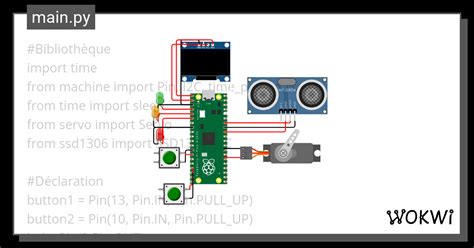 Ultra Son Servo Led Oled Copy Wokwi Esp32 Stm32 Arduino Simulator