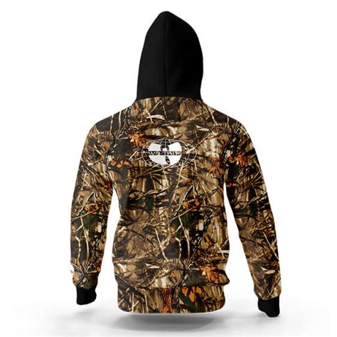 Wu Tang Clan Camouflage Design Hoodie