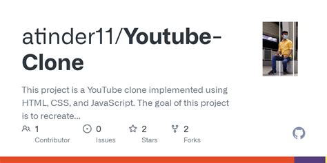 Github Atinder Youtube Clone This Project Is A Youtube Clone Implemented Using Html Css