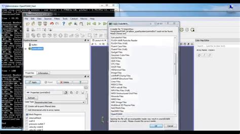 openfoam 3 0 0 for windows tutorial testing youtube