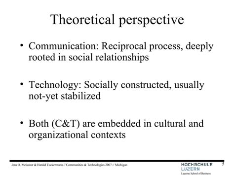 Relationalscaffoldingmodelofhybridcommunication Ppt