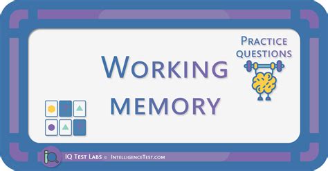 Iq Test Labs Short Term Memory Tests