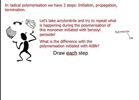 Solved In Radical Polymerisation We Have 3 ﻿steps
