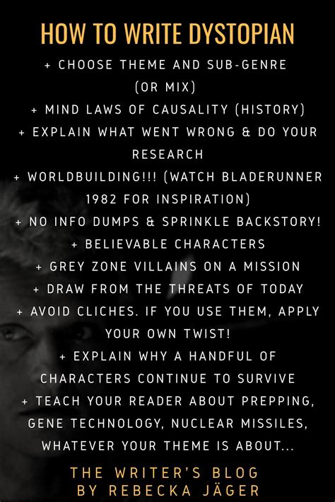 Crafting A Captivating Dystopian Novel A Comprehensive Guide