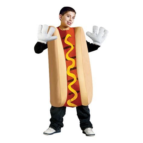Korv Med Bröd Barn Maskeraddräkt Partykungen