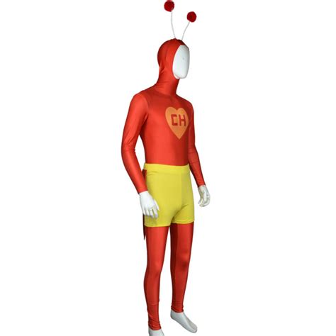El Chapulin Colorado Costume Red Full Suit El Chapulin Colorado