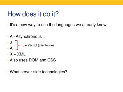 PPT AJAX PowerPoint Presentation Free Download ID 5337253