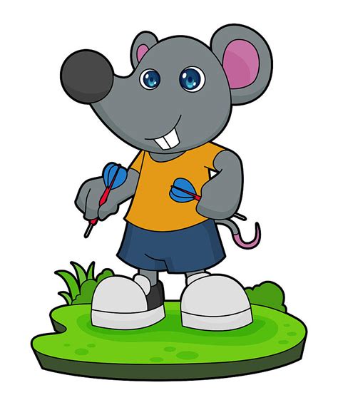 Mouse Darts Dart Painting By Markus Schnabel Fine Art America