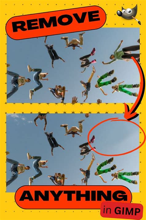 easily remove objects and people from photos with gimp