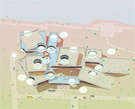 Mos Architects Architecture Drawing Architecture Illustration Architecture Presentation