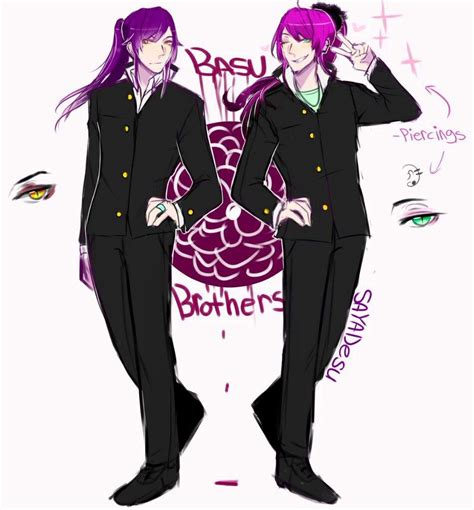 Basu Brothersbasu Sisters Genderbend Yandere Simulator Amino
