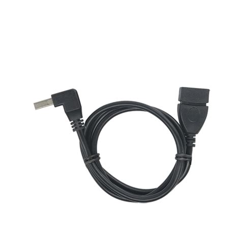 위로 각도 Usb 확장 케이블 남성 여성