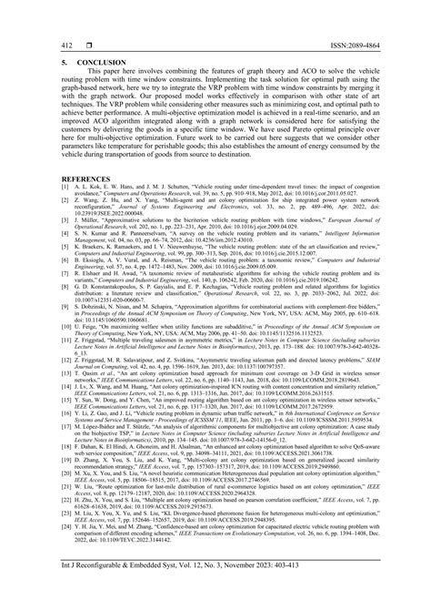 route optimization via improved ant colony algorithm with graph network