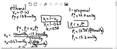 Solveda Binary Mixture Of Mole Fraction Z 1 Is Flashed To Conditions